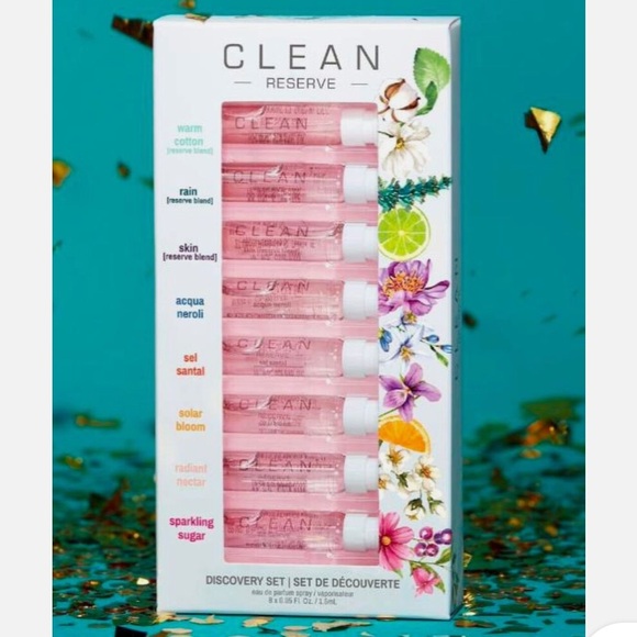 Clean Reserve | Other | Clean Reserve Perfume Discovery Set 8 X 05 Oz 5 ...